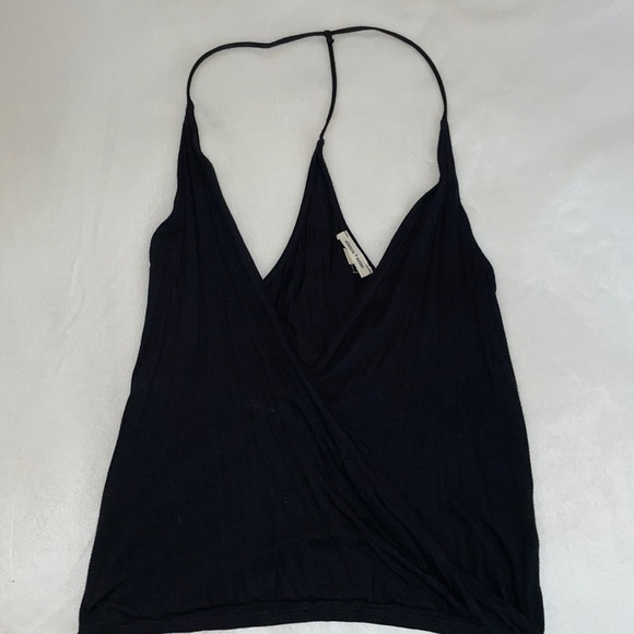 Urban Outfitters | Tops | Urban Outfitters Surplice Plunge Halter ...